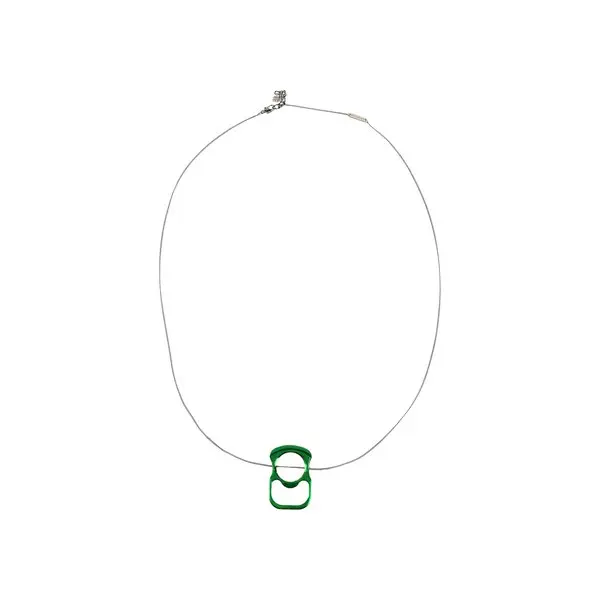 Givenchy G Can Necklace - Green