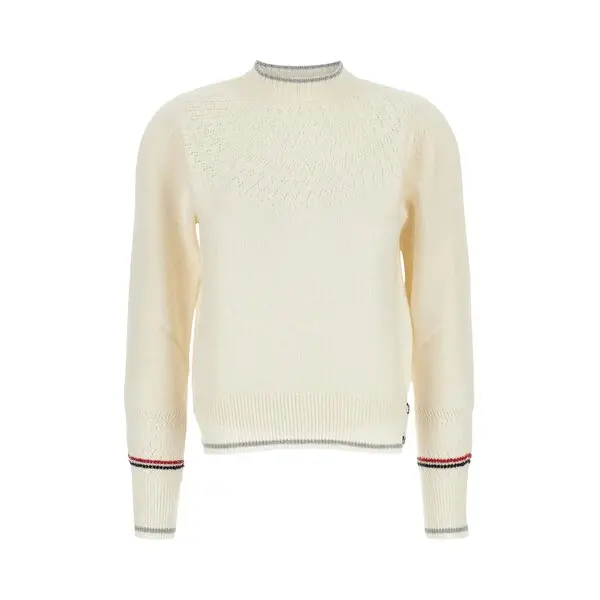 Thom Browne Pointelle Fair Isle Crewneck