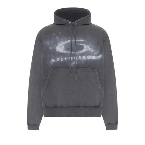 Balenciaga Oversized Drawstring Hoodie