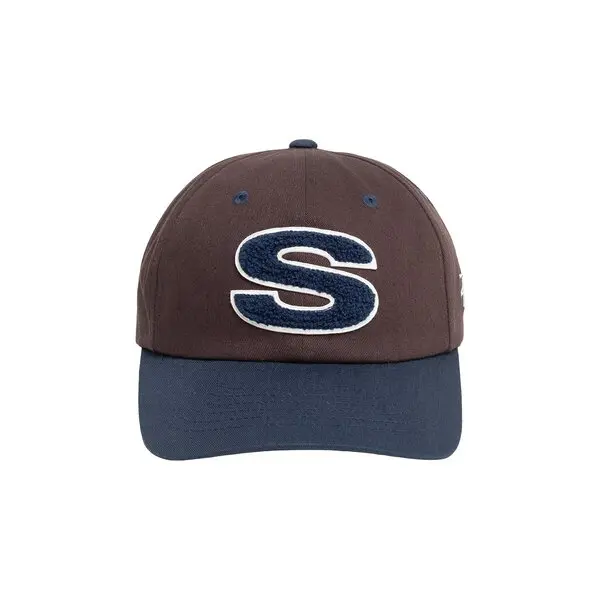 StÜssy Low Profile Chenille S Snapback - Brown