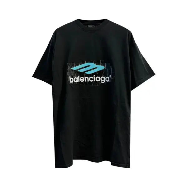 Balenciaga Oversized Short-sleeve T-shirt