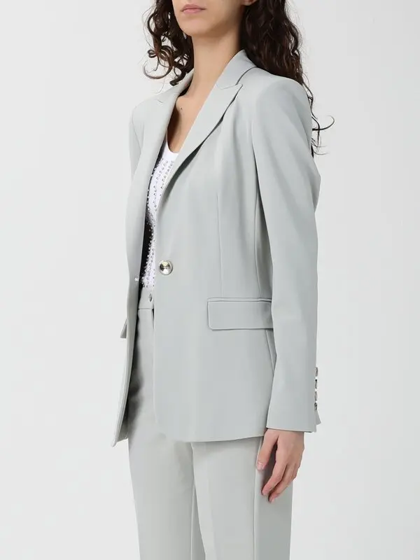 Pinko Single-breasted Viscose Blazer