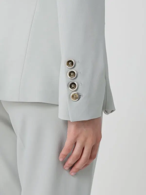 Pinko Single-breasted Viscose Blazer