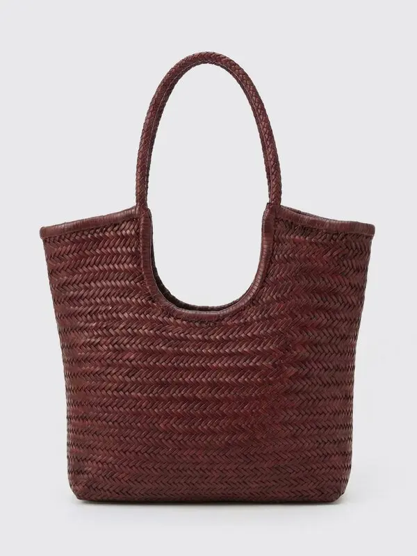 Dragon Diffusion Woven Shoulder Bag - Red