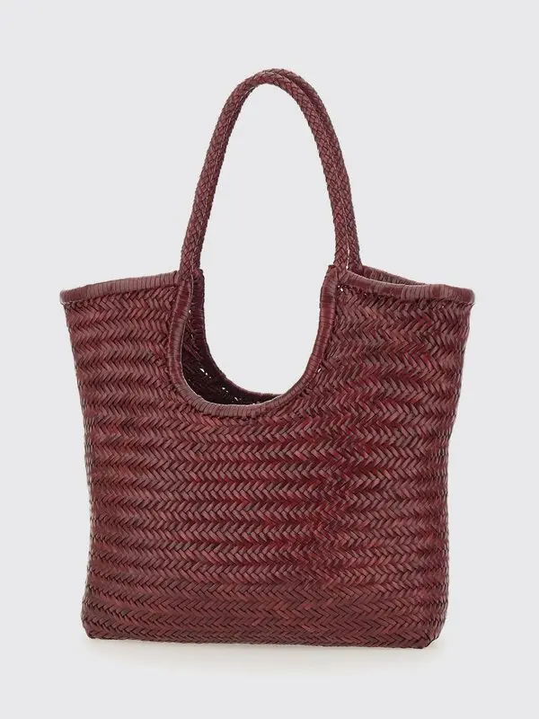 Dragon Diffusion Woven Shoulder Bag - Red
