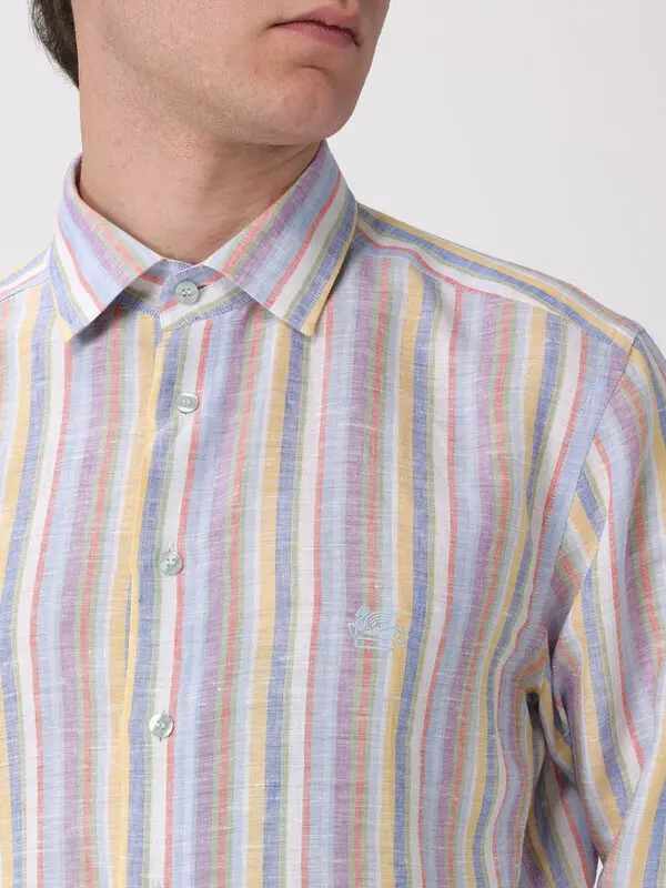 Etro Striped Linen Shirt