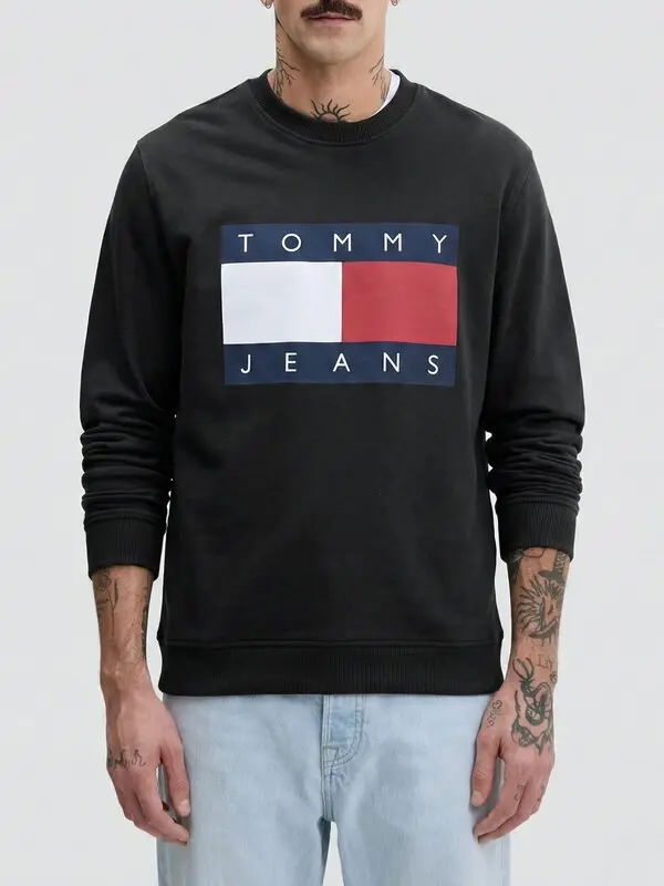Tommy Hilfiger Crewneck Sweatshirt - Black