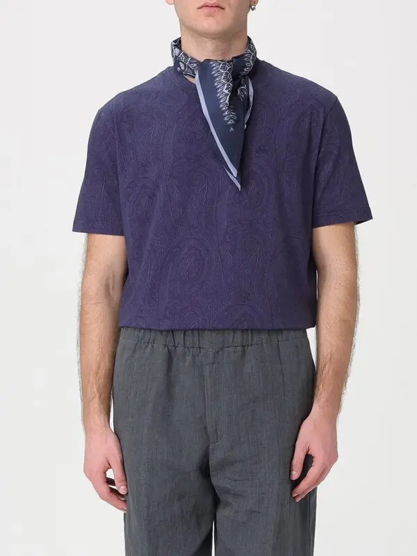 Etro Neck Scarf - Blue