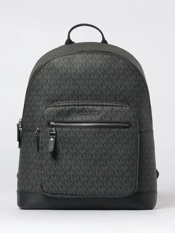 Michael Kors Monogram Backpack - Black