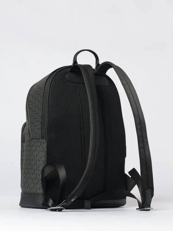 Michael Kors Monogram Backpack - Black