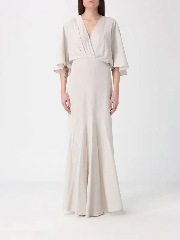 Agnona Maxi Dress - Grey