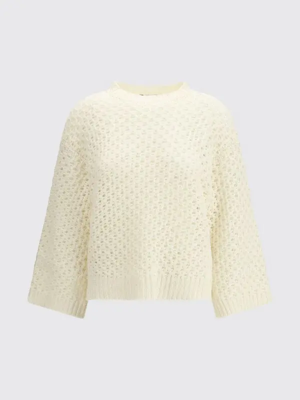 Fabiana Filippi Open Knit Sweater - Beige