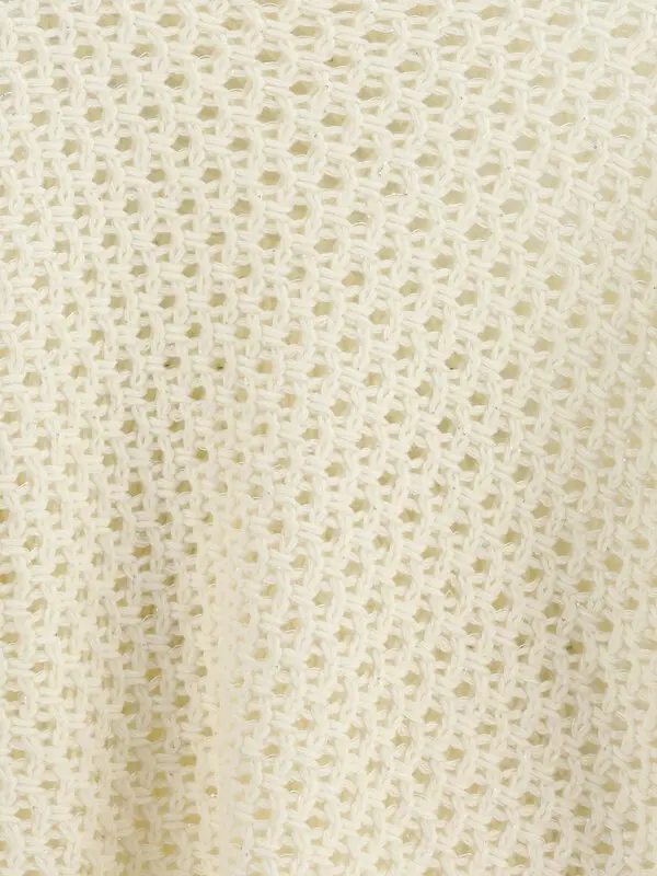 Fabiana Filippi Open Knit Sweater - Beige