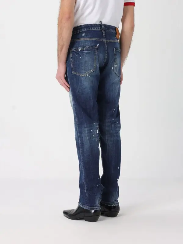 Dsquared2 Distressed Skinny Fit Jeans