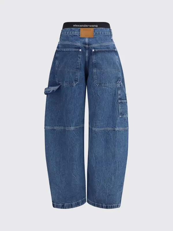 Alexander Wang Baggy Jeans - Blue