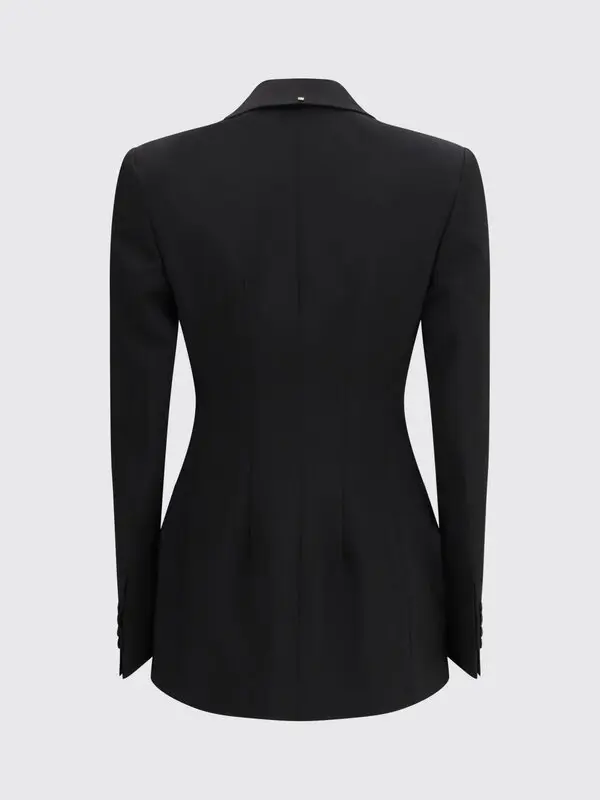 Sportmax Double-breasted Virgin Wool Blazer