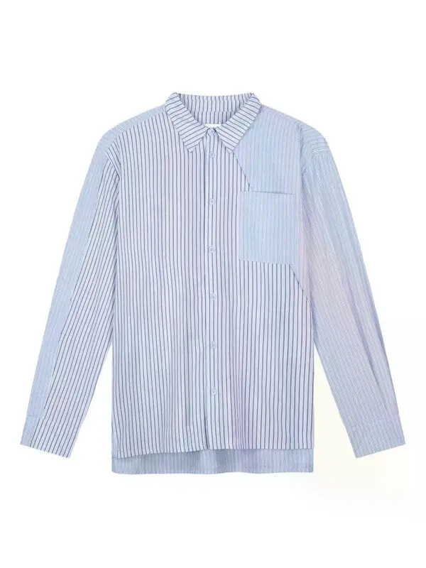 ARTE ANTWERP Striped Chest-pocket Shirt