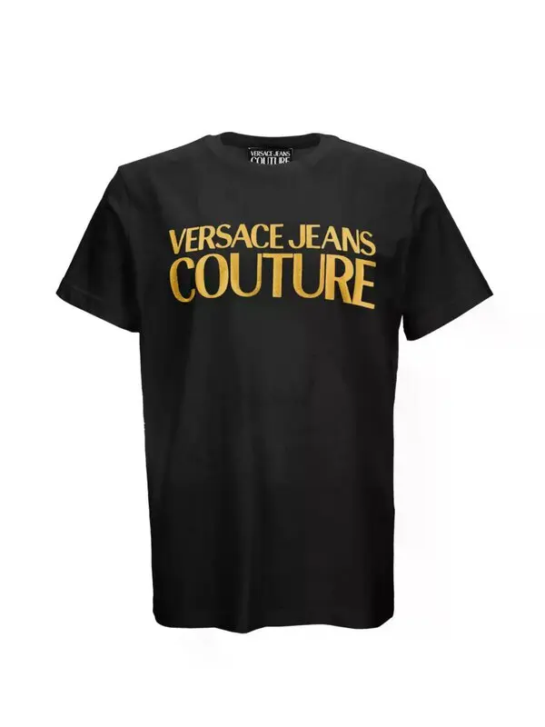 Versace Logo-print T-shirt - Black