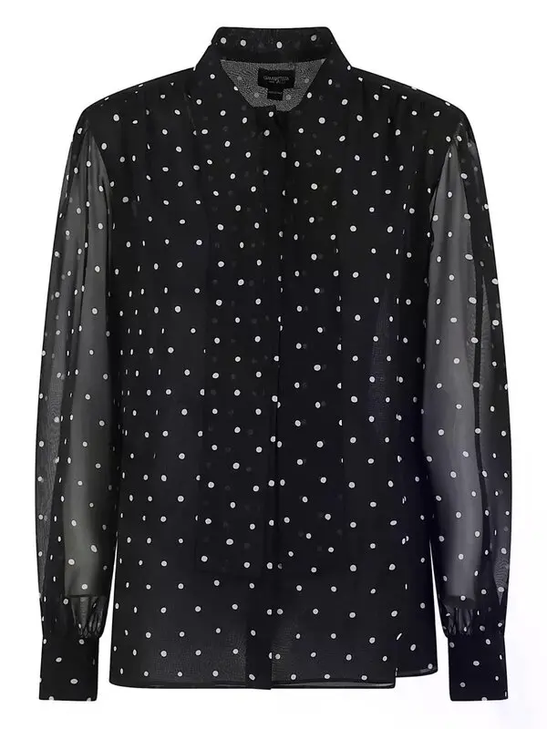 Giambattista Valli Polka Dot Pattern Blouse