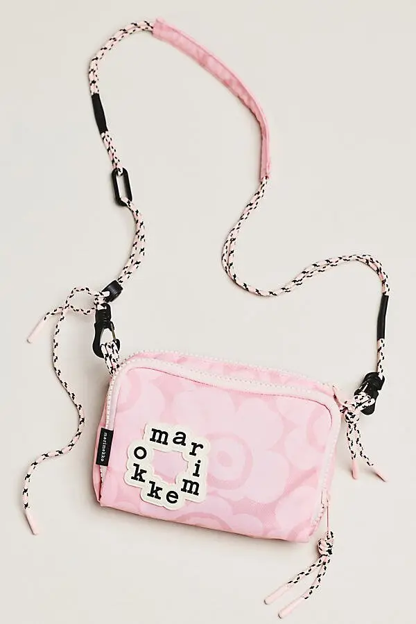 Marimekko Iloisa Mini Unikko Kioski Shoulder Bag - Light Pink
