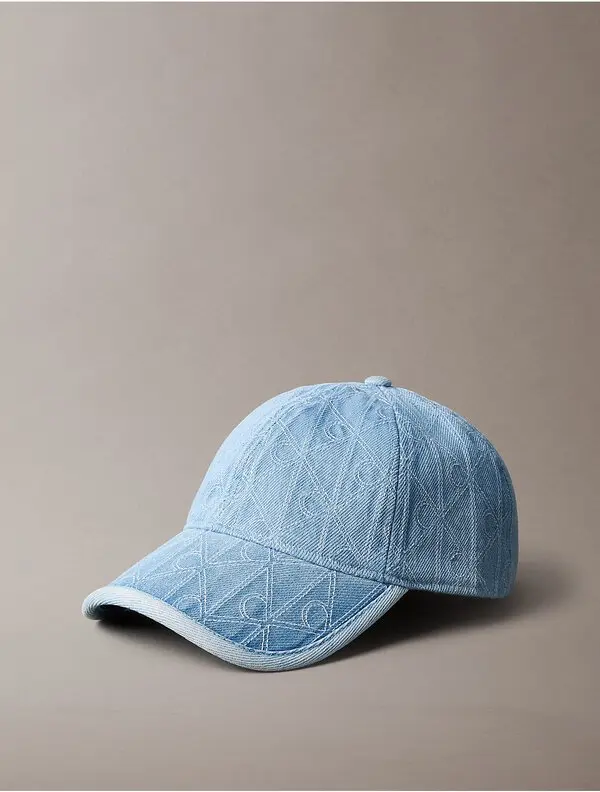 Calvin Klein Denim Baseball Cap - Vintage Denim