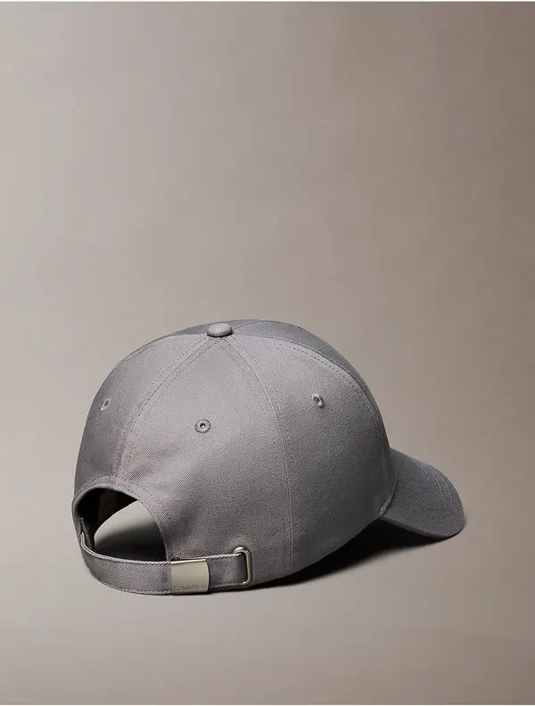 Calvin Klein Cotton Baseball Cap - Charcoal Gray