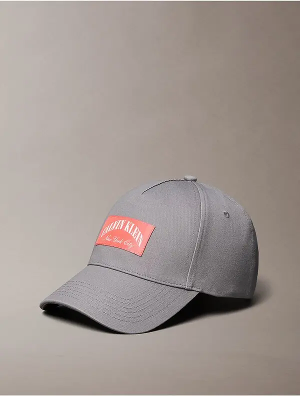 Calvin Klein Heritage Classic Baseball Cap - Charcoal Gray