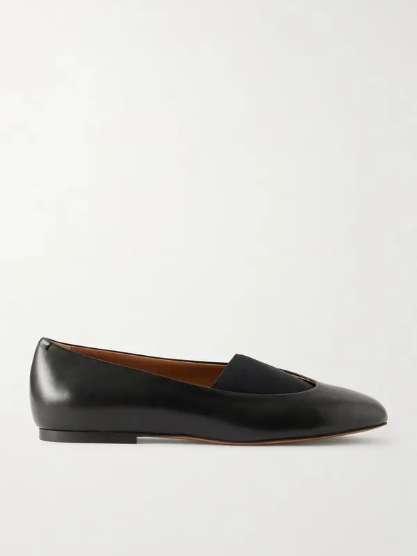 JIL SANDER Leather Ballet Flats