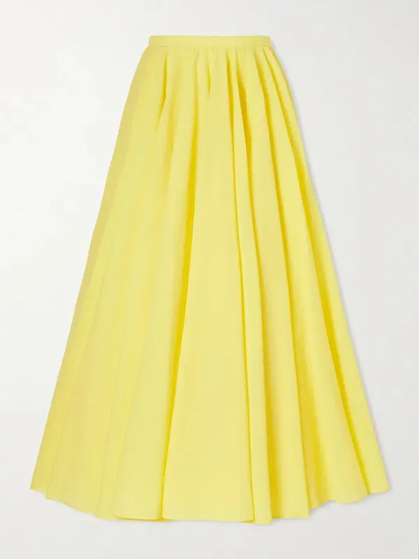 Jacquemus Paysan Asymmetric Cotton-blend Crepon Midi Skirt