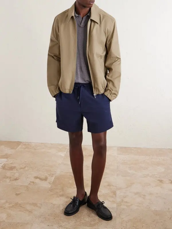Polo Ralph Lauren Cotton-blend Seersucker Drawstring Shorts
