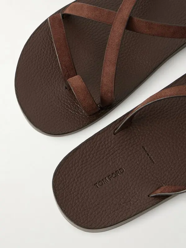 TOM FORD Alfred Suede Sandals