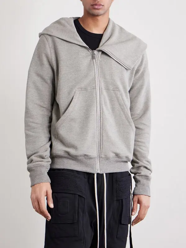 Rick Owens Mountain Zip-up Hoodie