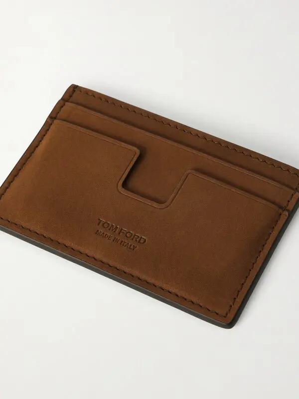 TOM FORD Nubuck Cardholder