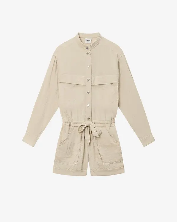 MARANT ETOILE Betyna Playsuit - Ecru