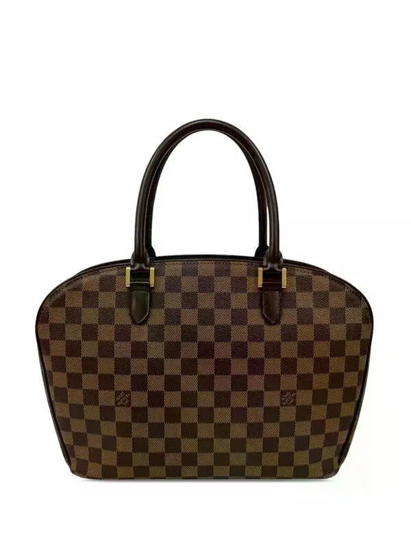 LOUIS VUITTON Damier Ebene Sarria Horizontal Handbag
