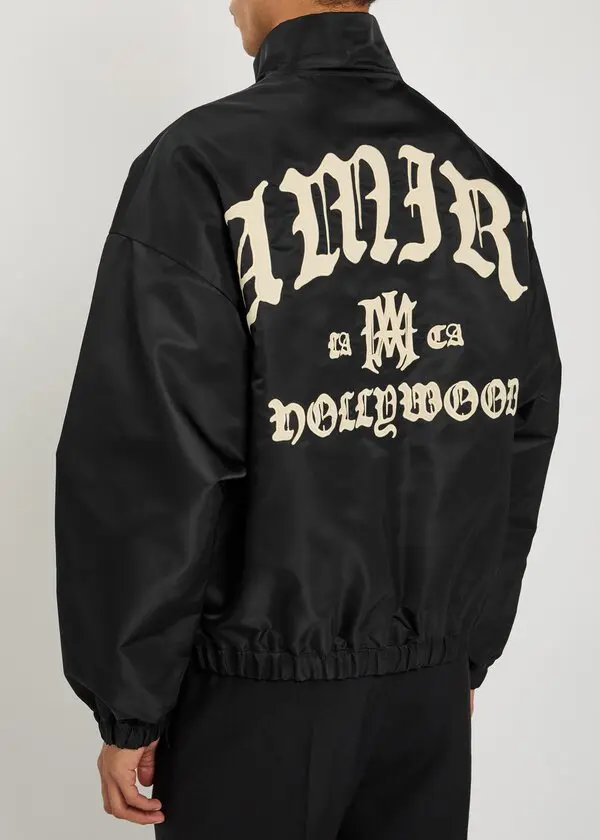 Amiri Logo-appliquéd Jacket