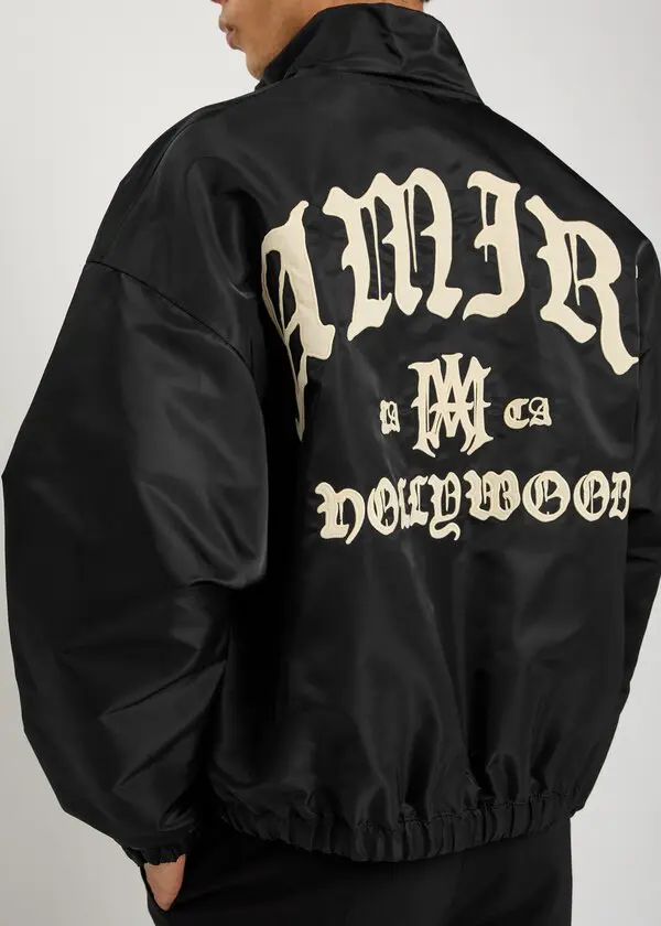 Amiri Logo-appliquéd Jacket