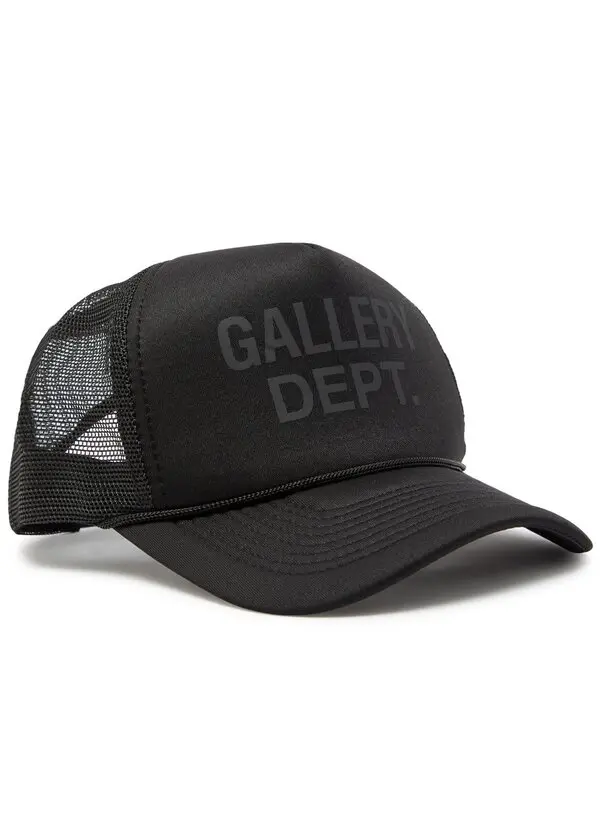 GALLERY DEPT. Logo Neoprene And Mesh Cap - Black