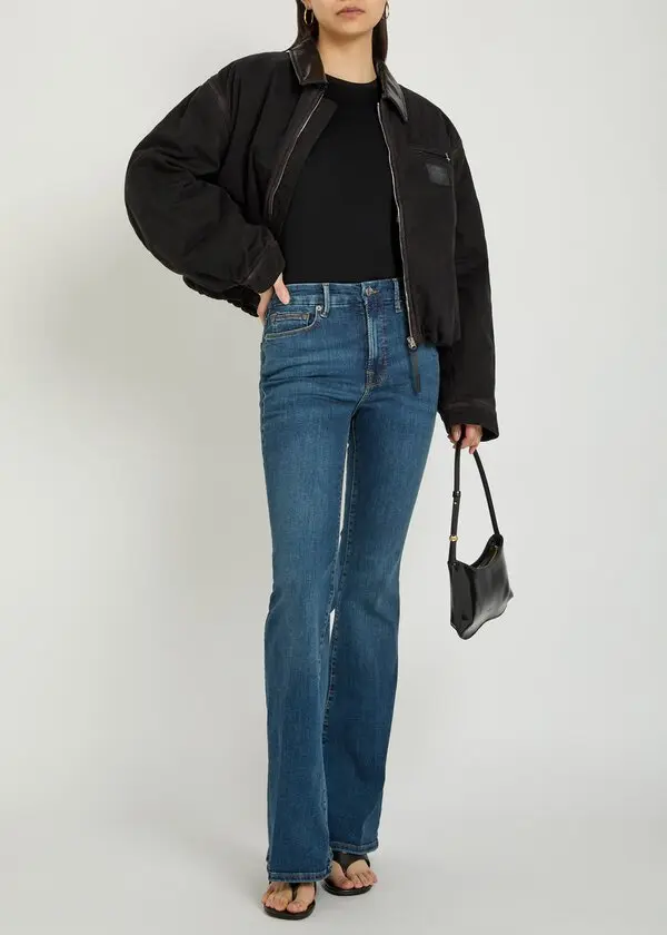 Good American Stretch-jersey Bodysuit - Black