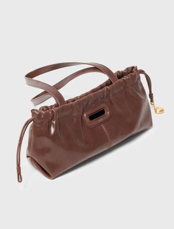 Maje Leather Milpli Baguette