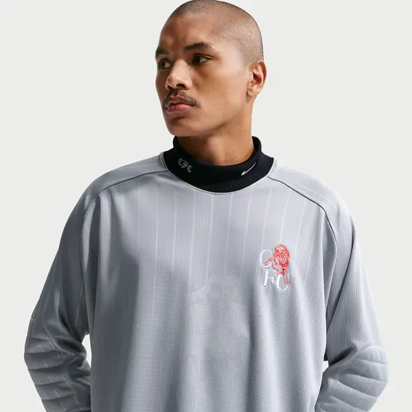 Nike Chelsea Fc Authentic Goalkeeper Soccer Shirt - Grey
