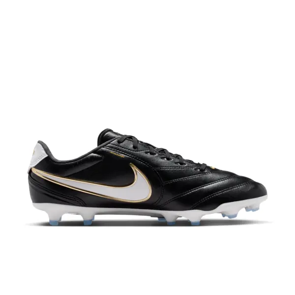 Nike Tiempo Ligera Pro Firm-ground Low-top Soccer Cleats - Black