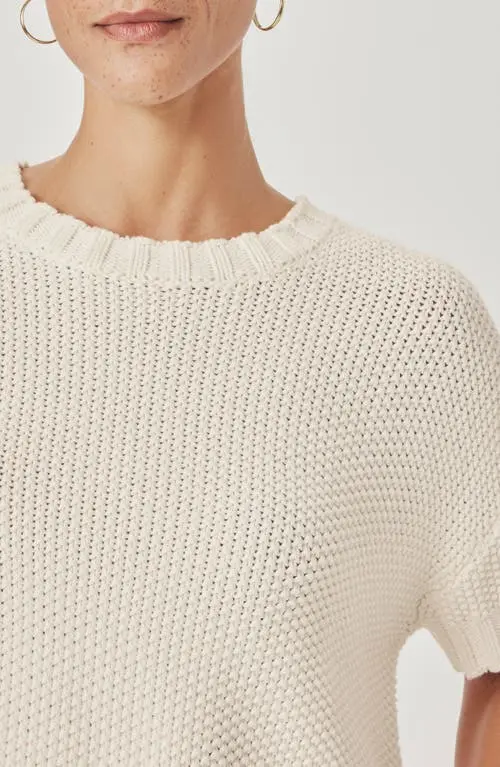 Splendid Annmarie Cotton Sweater - Shell White