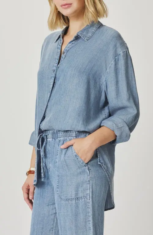 Splendid Chambray Shirt - Indigo Blue