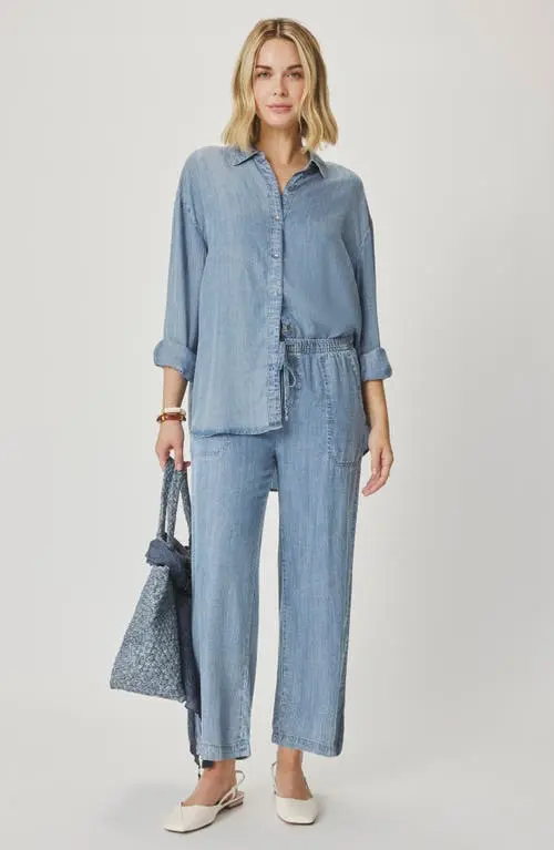 Splendid Chambray Shirt - Indigo Blue
