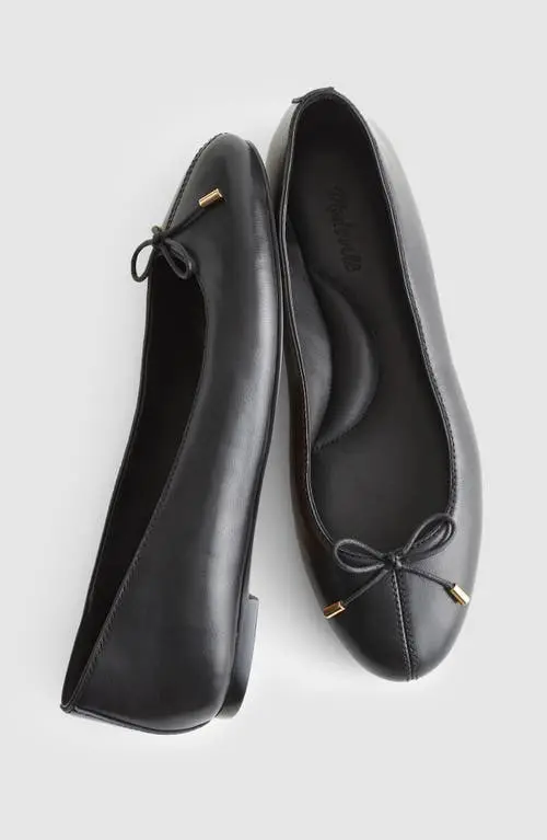 Madewell Hester Ballet Flat - True Black