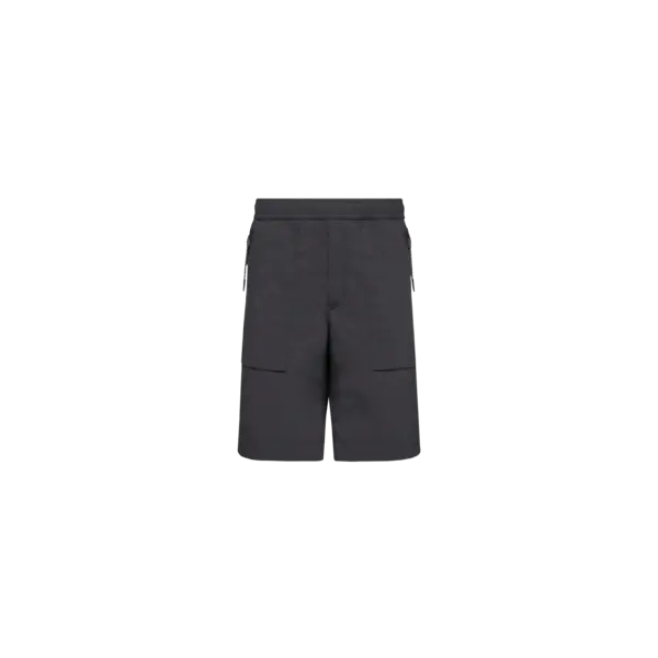 Moncler Technical Froissé Shorts - Black