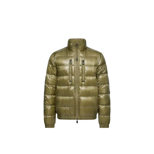 Moncler Orres Packable Short Down Jacket - Green
