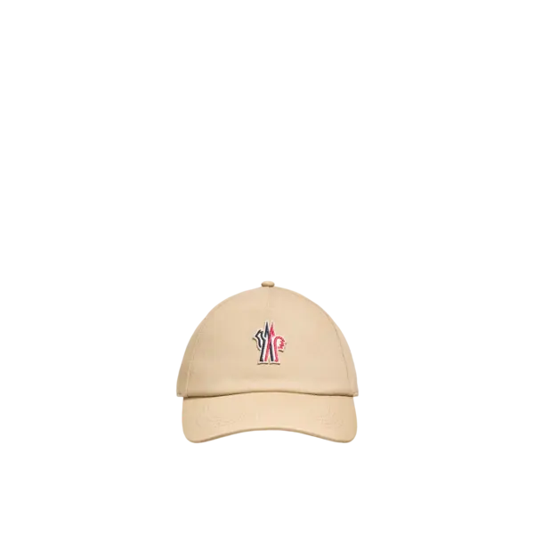 Moncler Logo Baseball Cap - Beige