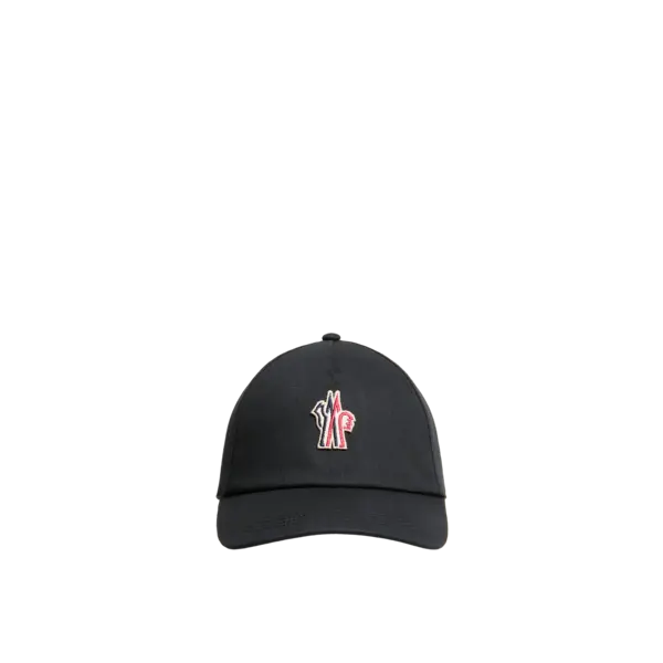 Moncler Logo Baseball Cap - Black